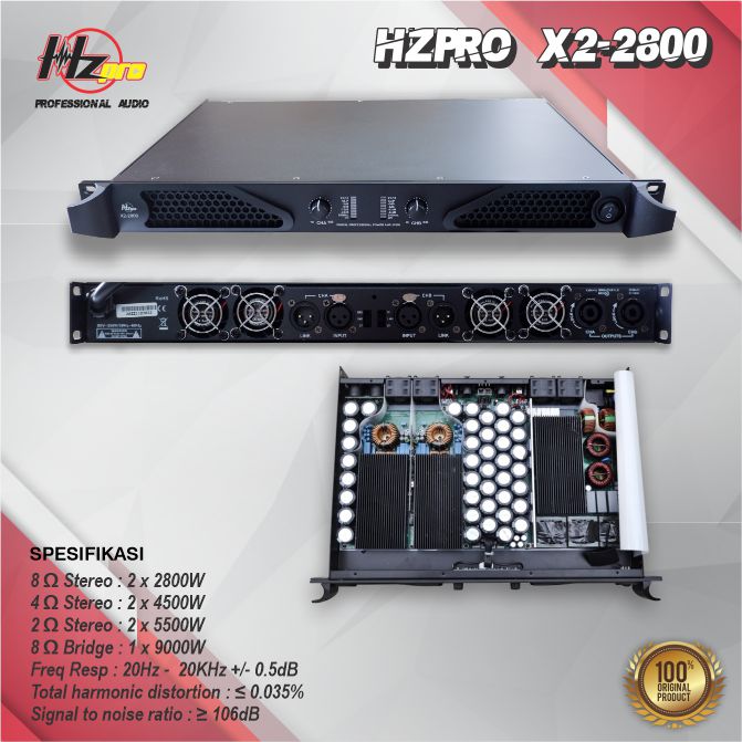 Power Amplifier – Hz Pro